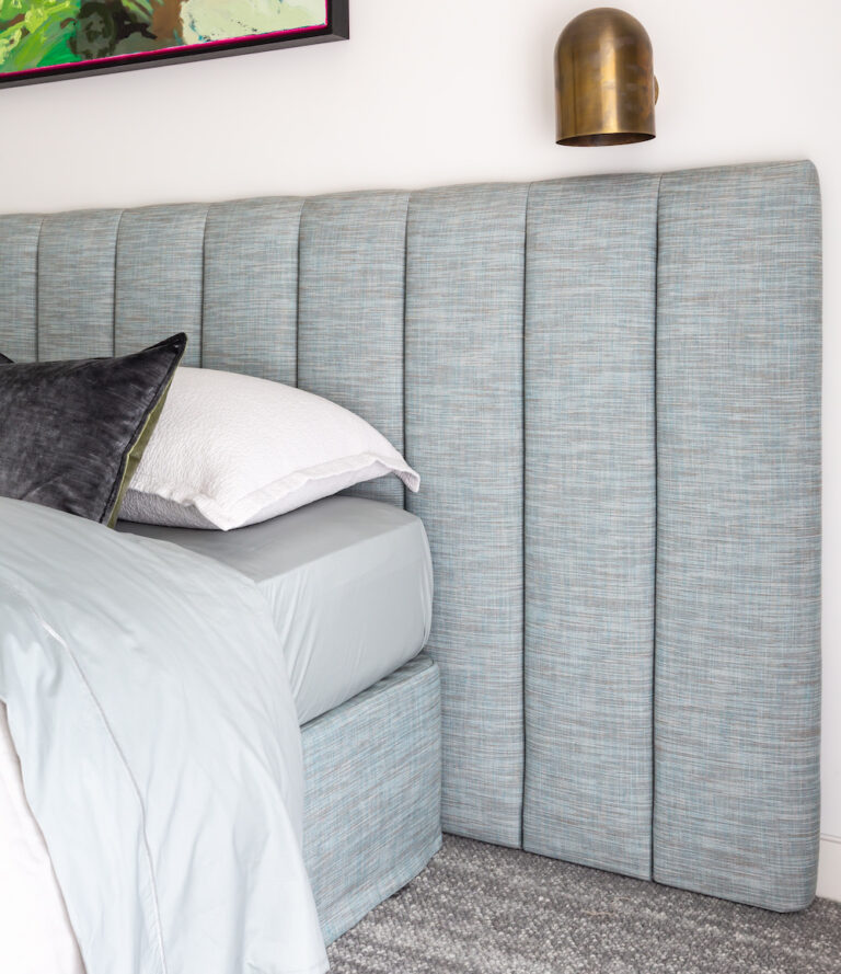 Contemporary Bedhead - Lincoln Bed head - Heatherly Design