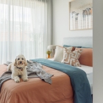 Readymade Rupert Bed in Husk Ice Linen - Heatherly Design