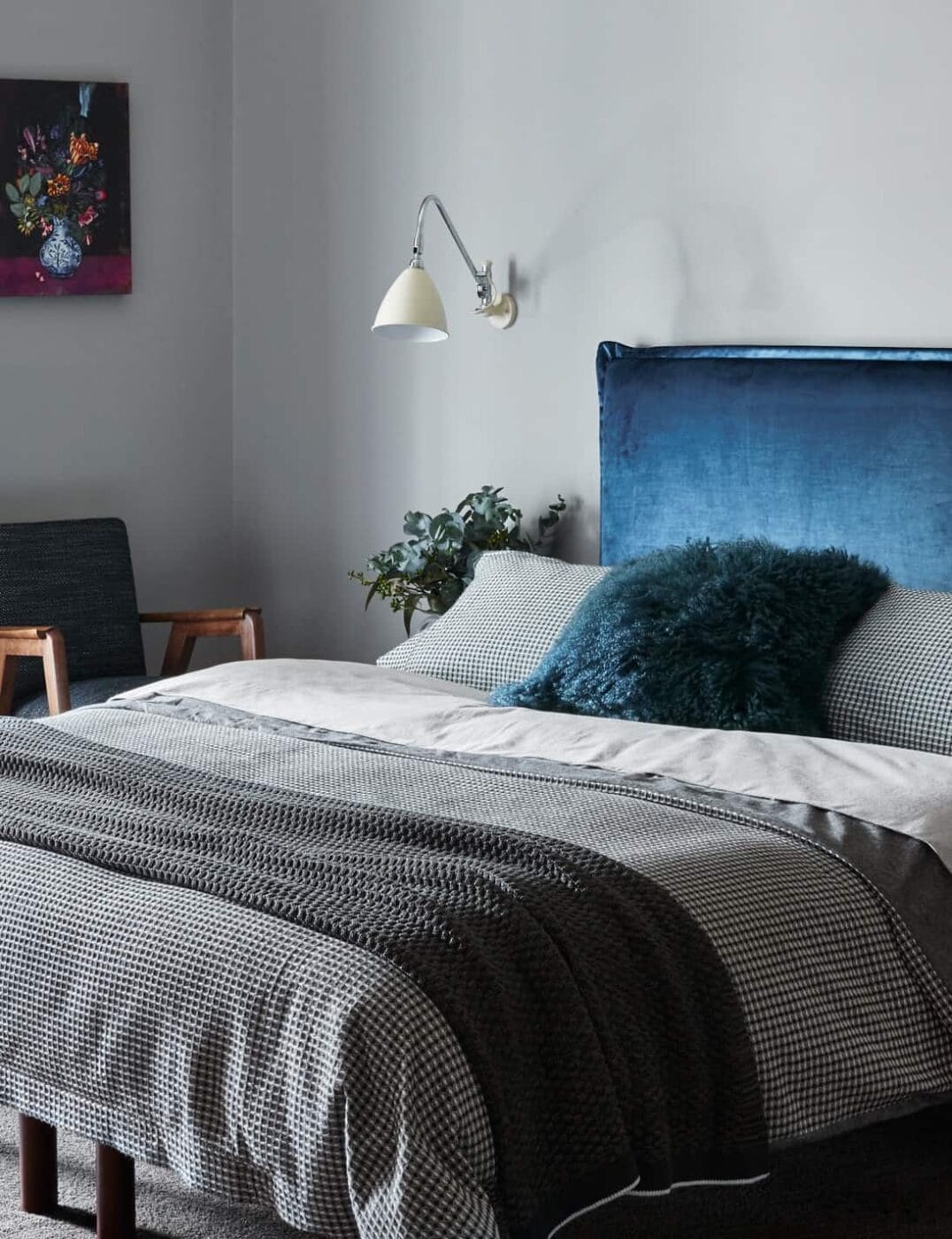 Flanged Bedhead - Rupert Bed head - Heatherly Design