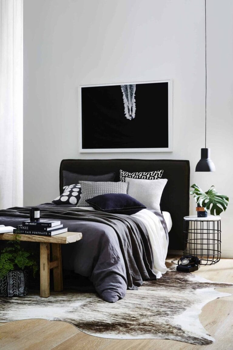 Flanged Bedhead - Rupert Bed head - Heatherly Design