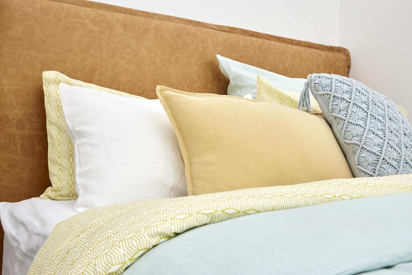 Flanged Bedhead - Rupert Bed head - Heatherly Design