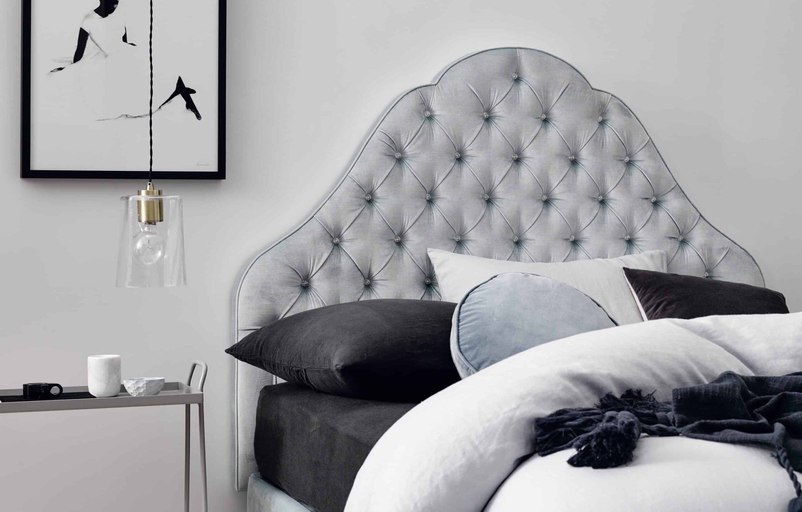 Buttoned Bed Head Archives - Heatherly Design