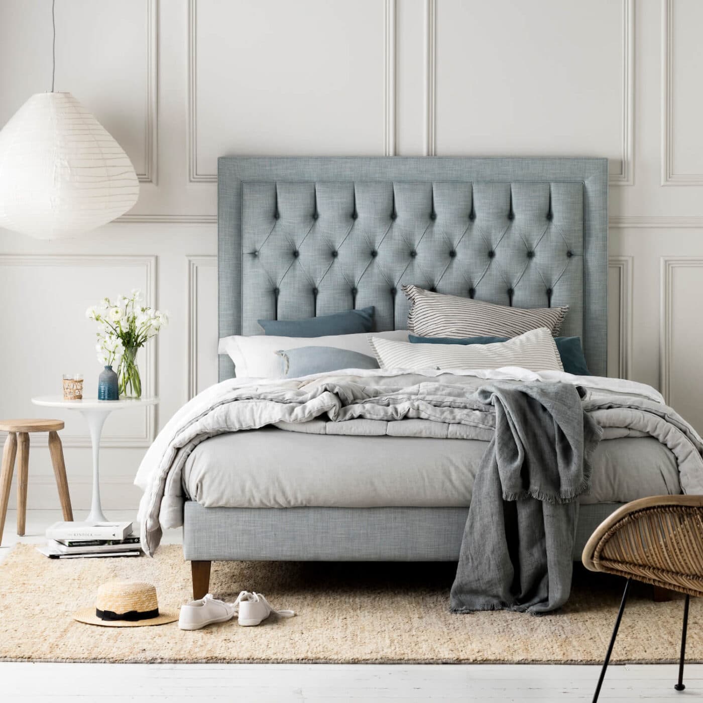 Bed base - non recessed leg - Heatherly Design