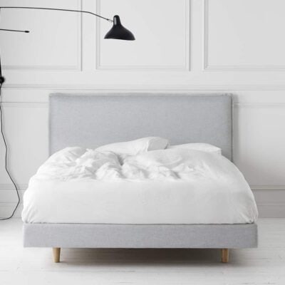 Readymade Rupert Bed in Husk Ice Linen - Heatherly Design