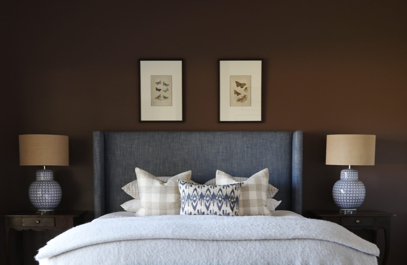 Patterned Bedhead - Sibella Bed head - Heatherly Design